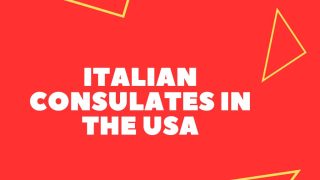 Italian Consulates In USA (Updated)