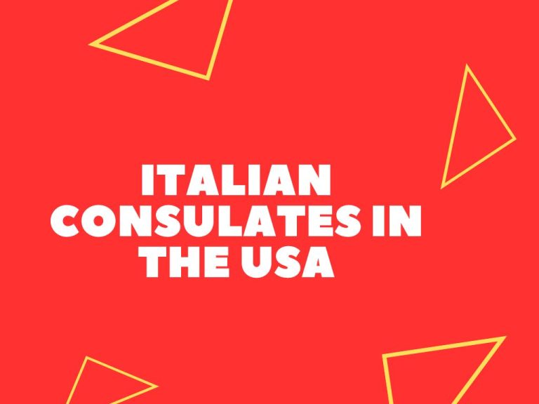 Italian Consulates In USA (Updated) - Plugged In Travel