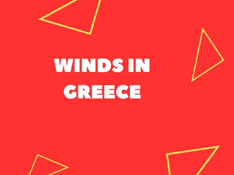 Winds in Greece - What Is Meltemi Wind? (Local Guide) - Plugged In Travel